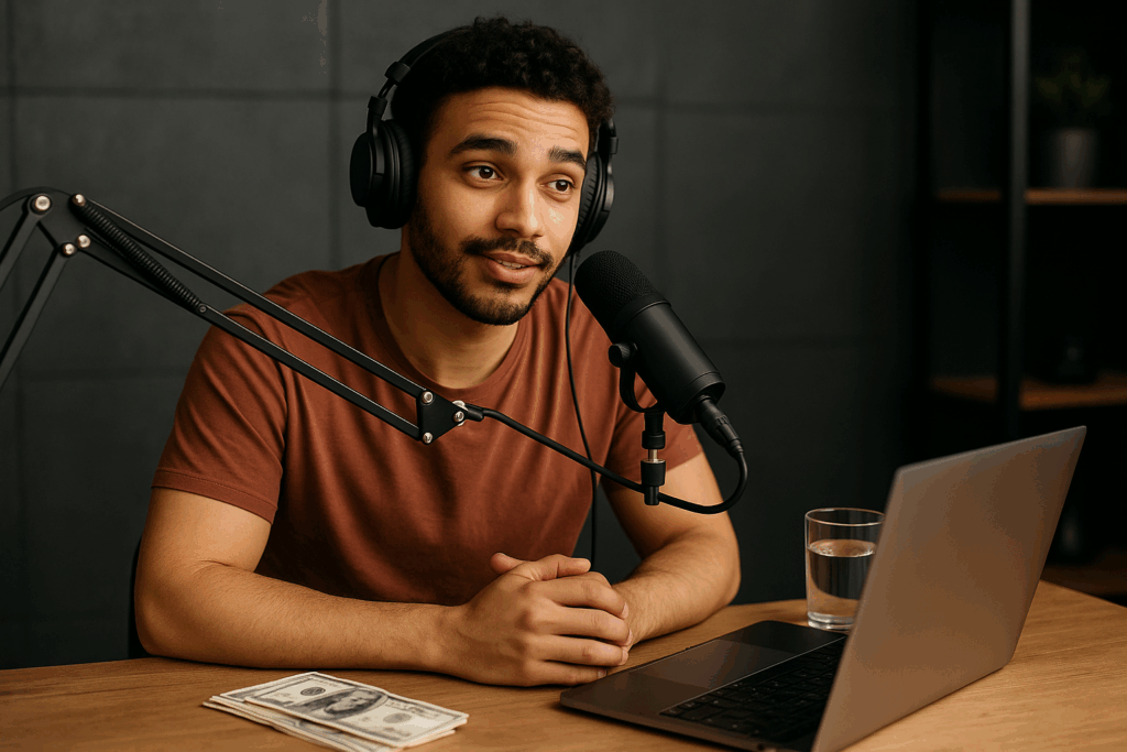 Quanto custa a gravação de um podcast?